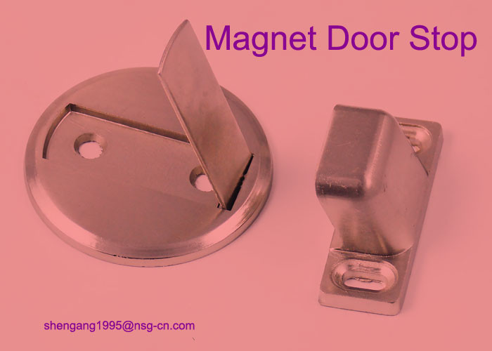 Zinc Alloy Door Stopper / Door Closer / Door Catcher With Magnetic Zinc Material