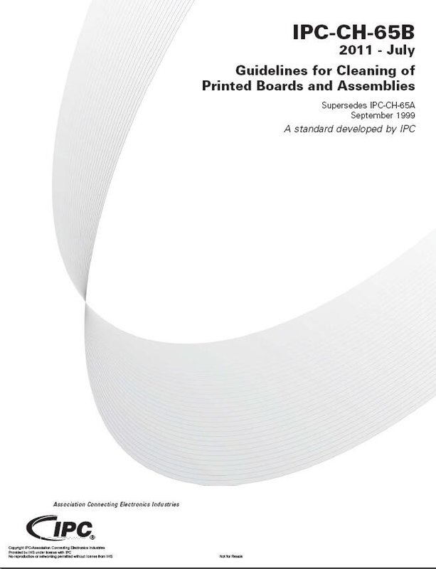 IPC-CH-65B: [PDF FILE ]Guidelines for Cleaning of Printed Boards and Assemblies