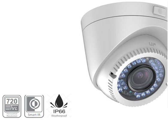 Indoor Digital Hikvision Dome Camera IR Turret TVI With Vari Focal Lens