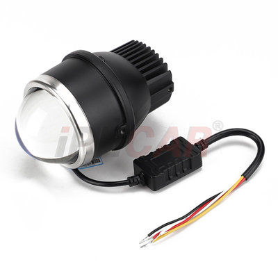 iPHCAR M617 3inch Bi LED High Low Beam Fog Projector Lamp 5500K 3000K Yellow Light Fog Lamp