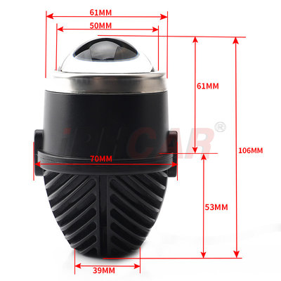2 inch boat round mini beam off road driving lamp car work pods search led ATV SUV UTV tractor fog motocyces laser spot