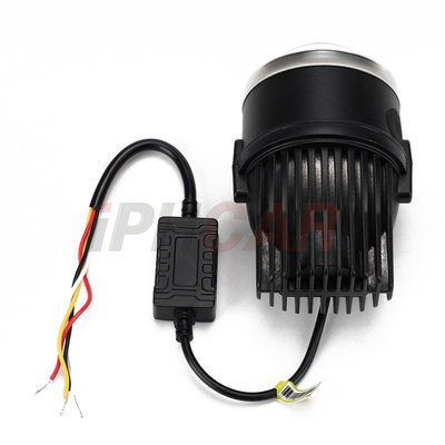 iPHCAR M618 Bi LED Fog Lamp 2.5inch Waterproof High Low Beam Fog Lights Blue Lens 5500K