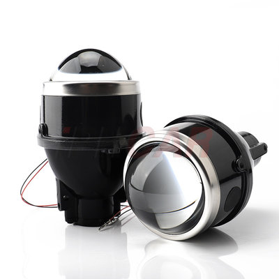 iPHCAR Auto Fog Led Car Motorcycle Decoration LED fog Lights for Lada Yellow or White Round Lamp
