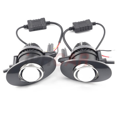 Waterproof Owl Design Dual Color Ledotorcycle Laser Fog Light Headlight Led Auxiliary Spot Led Lights For Motorcycle
