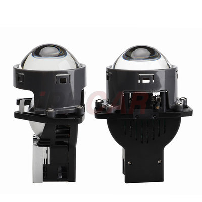IPHCAR Car Projector 3.0 inch Bi LED Headlight Universal H7 HB3 H4 Automotive Motorcycle Light modified Bi LED Projector