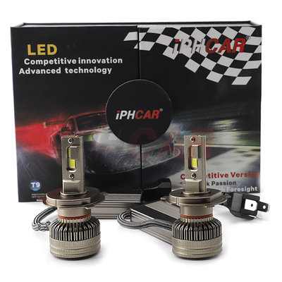 IPHCAR FACTORY SUPPLY SUPER BRIGHT T9 H4 H1 H7 9005 9006 HB3 HB4 H11 9012 LED HEADLIGHTS BULB ACCESORIOS PARA AUTOs