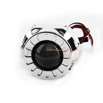 iPHCAR OEM Best Selling WST 1.8inch Bi LED Projector Lens with Shrouds 6000K Hi/Lo Beam Universal Projector Headlamp