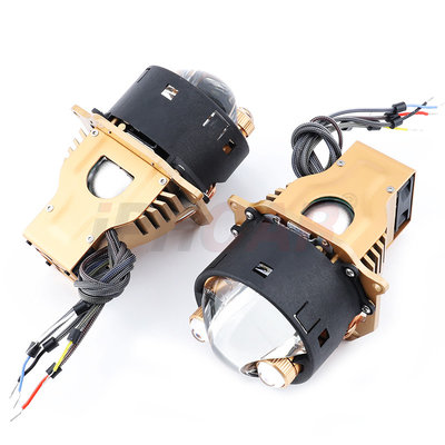 LED laser lens large bulb modified high beam and low beam integrated anti fog night vision motorcycle super bright lens