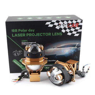 LED laser lens large bulb modified high beam and low beam integrated anti fog night vision motorcycle super bright lens