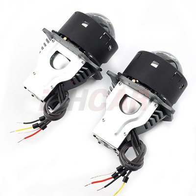 Strong light large light bulb integrated far and low beam suitable for motorcycles with long range double light cup lens