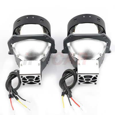 iPHCAR Super Bright 65W 6000K Projector Biled 3" H300 Bi LED Projector Lens Headlight LED Projector Headlights for Auto