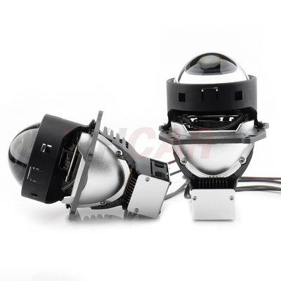 iPHCAR Super Bright 65W 6000K Projector Biled 3" H300 Bi LED Projector Lens Headlight LED Projector Headlights for Auto