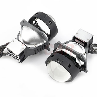 iPHCAR Super Bright 65W 6000K Projector Biled 3" H300 Bi LED Projector Lens Headlight LED Projector Headlights for Auto