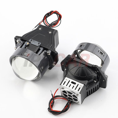 IPHCAR 3 inch LED headlight for car modification Short  P10 Original 12V LED lighting systems H7 Bi LED Projector lens