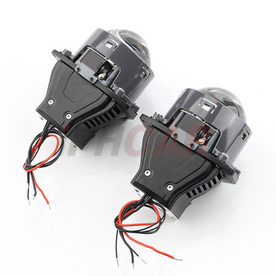 IPHCAR 3 inch LED headlight for car modification Short  P10 Original 12V LED lighting systems H7 Bi LED Projector lens