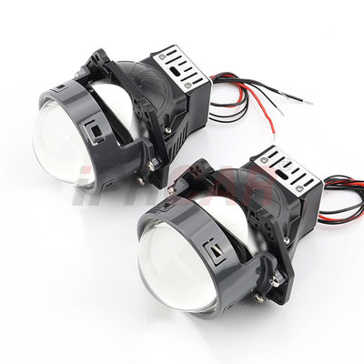Auto Lighting System Double Hyperboloid Design LED Laser 6000K Universal 3inch Dual Laser Projector Lens
