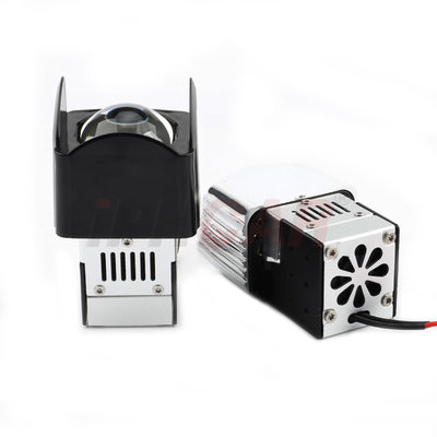 IPHCAR Hot sales Mini Matrix LED Projector Headlight MD300 1.8 inch Bi LED Headlamp High and Low beam Universal for cars