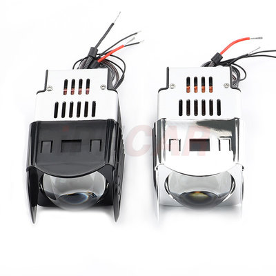 Super Bright Mini 1.8 Inch Bi LED Laser Projector Lens High Low Beam Light Matrix Modules Car Headlight