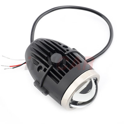 IPHCAR Easy Install Fog Lights Projector 35W 2.0''inch LED Projector Fog Lamp 5500K High Low Beam M516 Bi LED Fog Projec