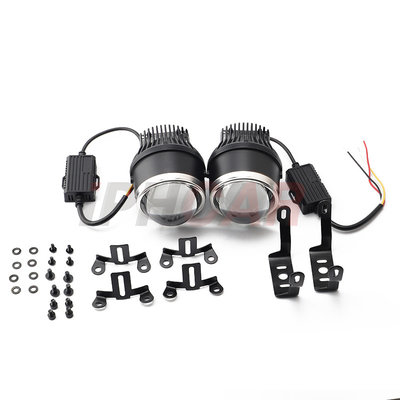 WEIXIN Super Bright 5500K High/Low Beam Waterproof 12V Spotlight Anti Fog 3" Lens Projector Car Light