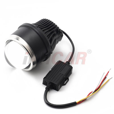 WEIXIN Super Bright 5500K High/Low Beam Waterproof 12V Spotlight Anti Fog 3" Lens Projector Car Light