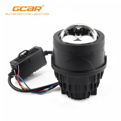 GCAR M628-3S Tricolor Fog Lamp Lens for Toyota Nissan Universal Auto Cars Motorcycle
