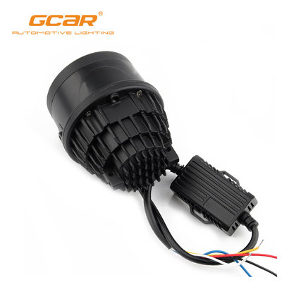 GCAR 3 inch Car Fog Light Bi Direct Laser LED Projector Lenses Headlight 6000K For Toyota Honda Nissan Ford Universal