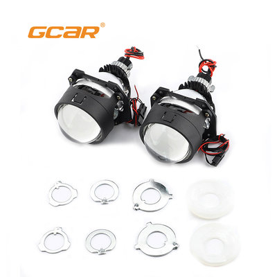 GCAR WST 2.5A 45W Auto LED Dual Projector Bi LED Projector Lenses For Headlight