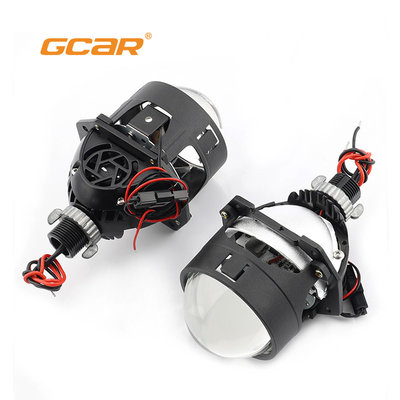 GCAR WST 2.5A 45W Auto LED Dual Projector Bi LED Projector Lenses For Headlight