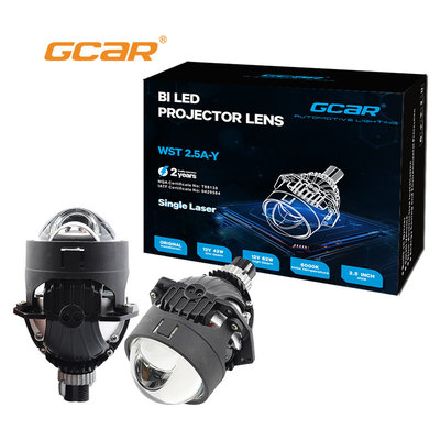 CAR WST 2.5A-Y High Power Matrix Bi LED Single Laser Projector Lens Universal for motorcycle