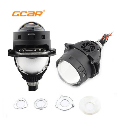 GCAR WST 3.0B Universal 3inch Projector Headlight 45W Auto LED Dual Projector Bi LED Projector Lenses For Motorcycle