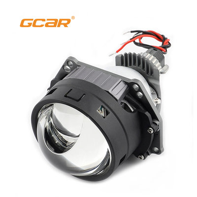 GCAR WST 3.0B-Y Single Crystal Eyes 3inch Projector Headlight 45W Bi LED Projector Lenses For Motorcycle
