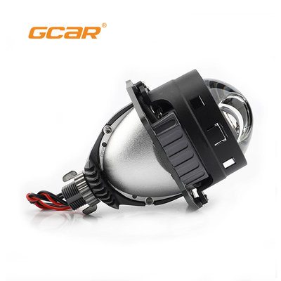 GCAR WST 3.0B-Y Single Crystal Eyes 3inch Projector Headlight 45W Bi LED Projector Lenses For Motorcycle