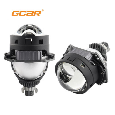 GCAR WST 3.0B-Y Single Crystal Eyes 3inch Projector Headlight 45W Bi LED Projector Lenses For Motorcycle