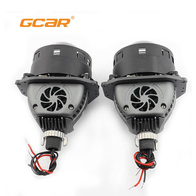 GCAR WST 3.0B-Y Single Crystal Eyes 3inch Projector Headlight 45W Bi LED Projector Lenses For Motorcycle