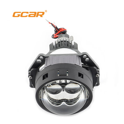 GCAR WST 3.0B-S Double Laser LED Crystal Eyes 3inch Projector Headlight 45W Bi LED Projector Lenses For Motorcycle
