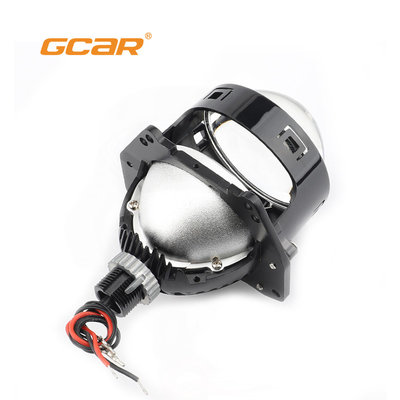 GCAR WST 3.0A 55W Bi LED Lens Projecyor 3inch 6000K Universal Projector Headlight Use for Motorcycle