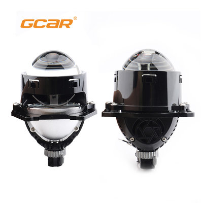 GCAR WST 3.0A 55W Bi LED Lens Projecyor 3inch 6000K Universal Projector Headlight Use for Motorcycle