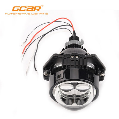 GCAR WST 3.0A-S Universal Projector Lens 3'' Double Laser LED Headlamp 65W LHD RHD High Low Beam Car LED Lamp Bi LED Projector