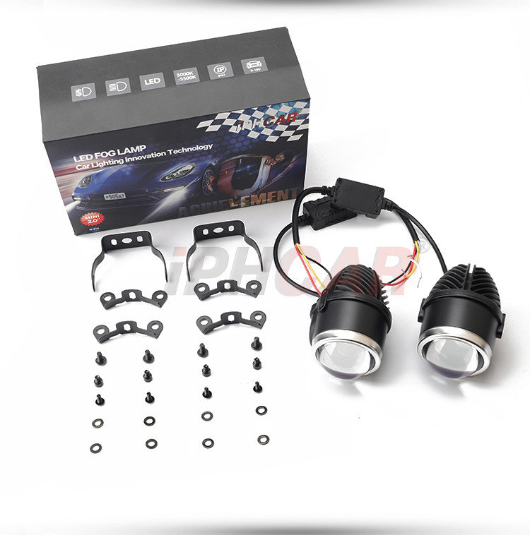 2 inch boat round mini beam off road driving lamp car work pods search led ATV SUV UTV tractor fog motocyces laser spot