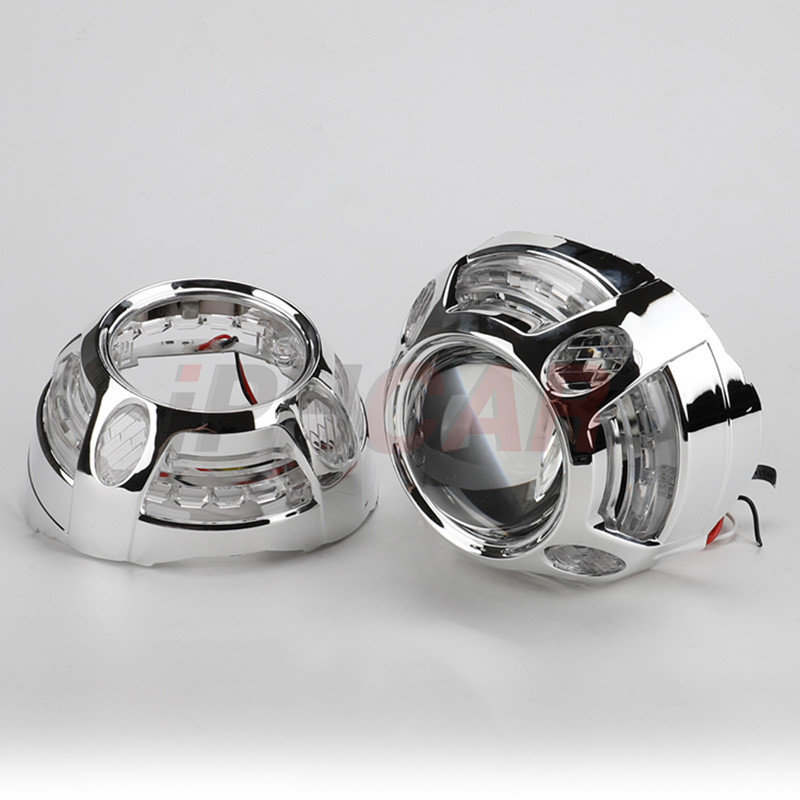 Best Selling Car Projector Lens Retrofit Led Shrouds Auto Parts Halo Rings Shrouds Mask