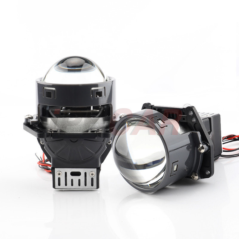 IPHCAR 3 inch LED headlight for car modification Short  P10 Original 12V LED lighting systems H7 Bi LED Projector lens