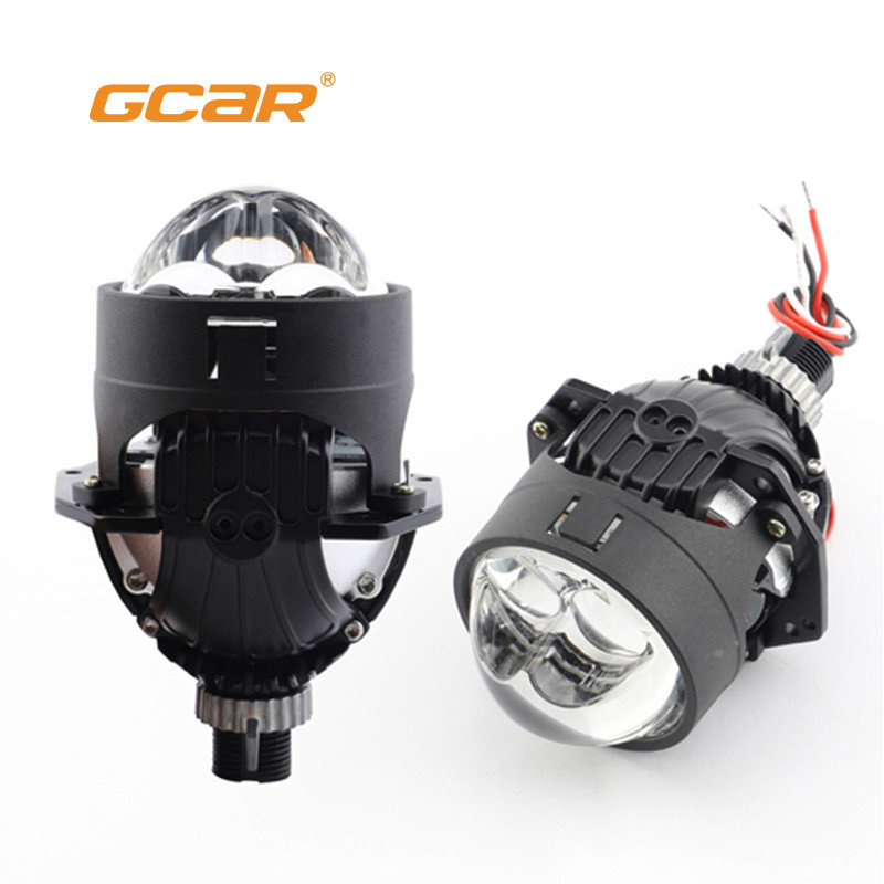 CAR WST 2.5A-S 2.5inch 55W Double Reflector Double Laser LED Projector Lens Universal for Motorcycle