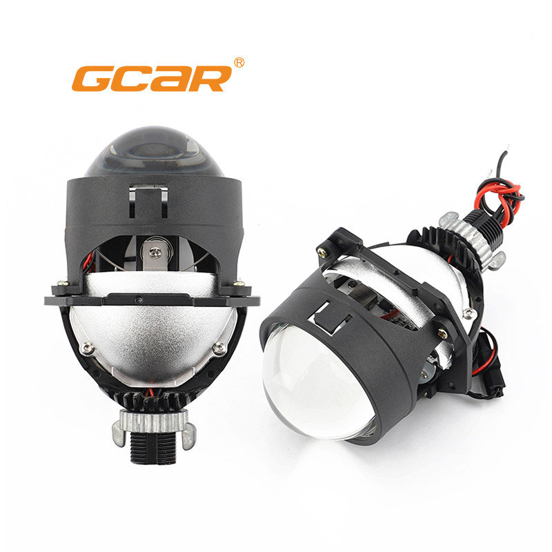 GCAR WST 2.5A 45W Auto LED Dual Projector Bi LED Projector Lenses For Headlight