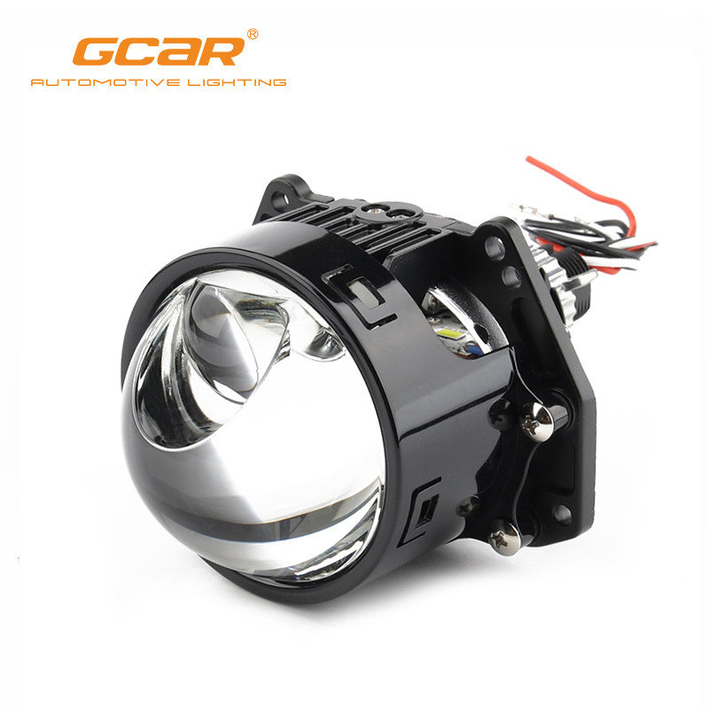 GCAR WST 3.0A-Y 6000K 55W Headlamp Bi LED Lens Projector for Headlight Retrofit