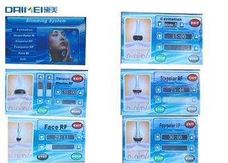Skin Tightening Ultrasonic Cavitation Machine / Tripolar Radio Frequency Machine supplier