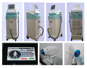 Painless 808nm Permanent Hair Removal Laser Machine / Beauty Salon Equipment supplier
