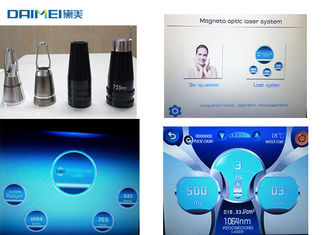 Pigment Tattoo Removal Machine with 360 Megneto Optic +Pico Laser  Technology supplier