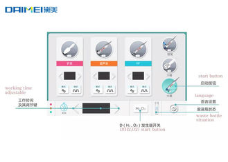 RF Skin Tightening Machine Portable Hydrafacial Ultrasonic Facial Pore Cleaning Device supplier