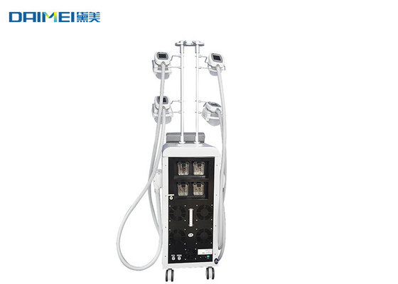 Vertical 4 Cryo Handles Work At The Same Time Cryolipolysis Device Body Sculpt Slimming supplier